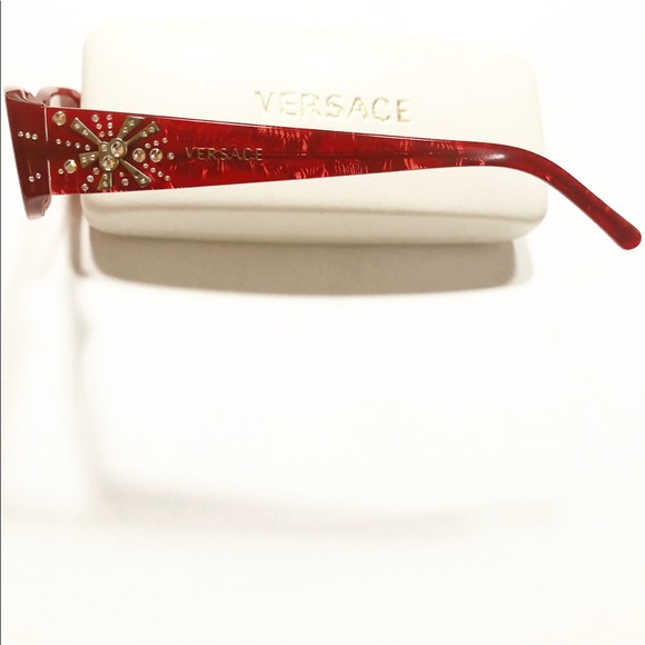 Versace | Accessories | Versace Frames Deep Red | Poshmark